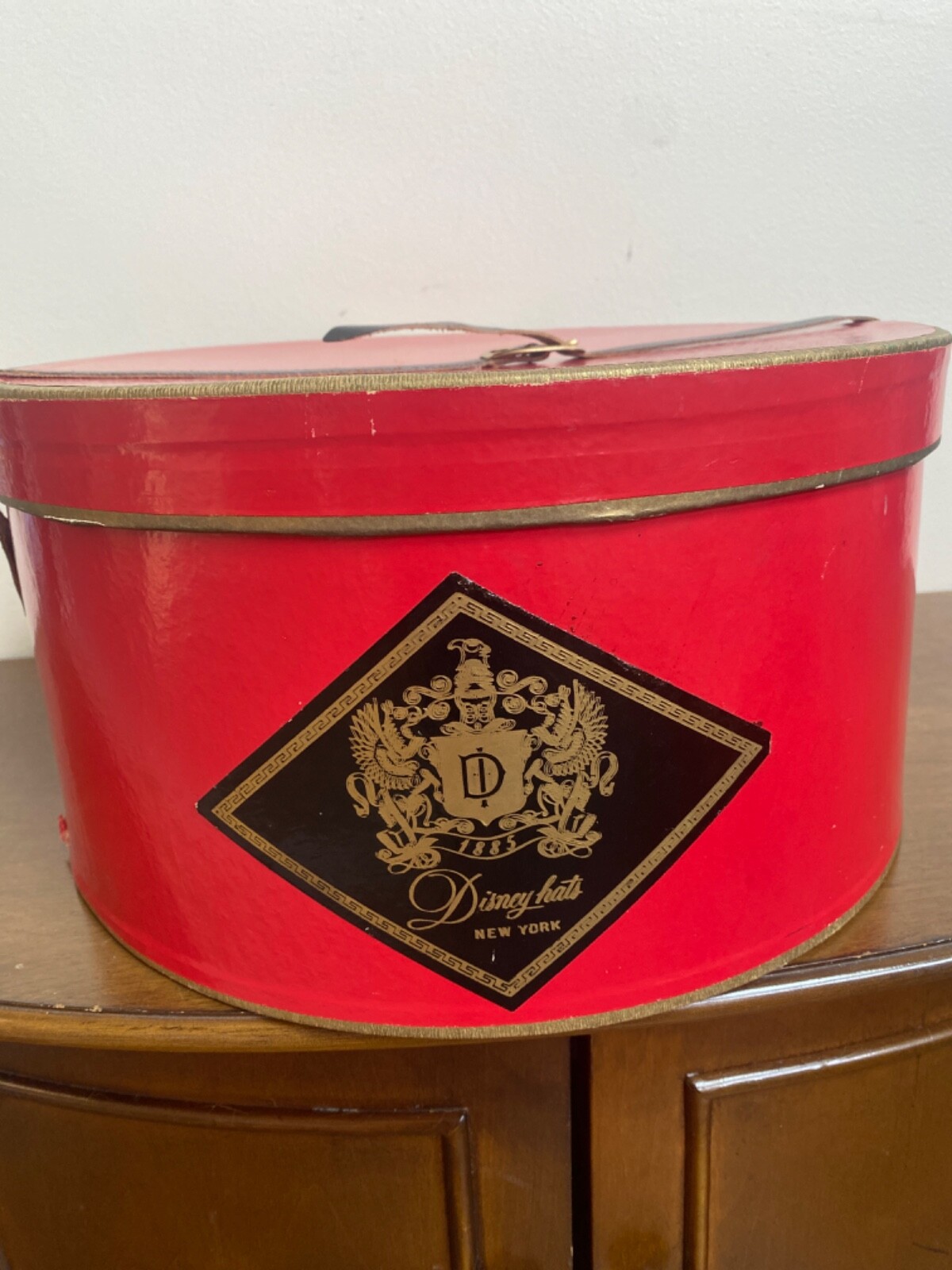 Vintage 1940s Suede Fedora Hat Disney of New York … - Gem