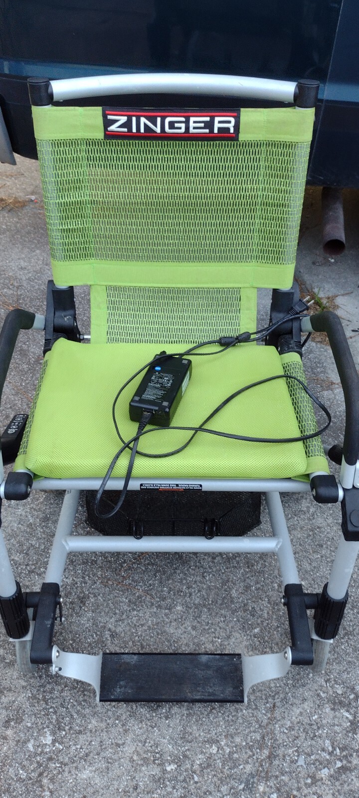 ZINGER FOLDABLE ELECTRIC WHEELCHAIR NEEDS BATTERY-ALSO UNTESTED FROM ...