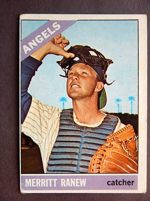 Merritt Ranew #62 Topps 1966 Baseball Card (California Angels) *G | eBay