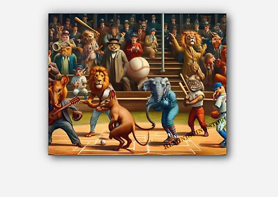 Baseball Player MLB humorous & surreal twist anthropomorphized Art #2 ...