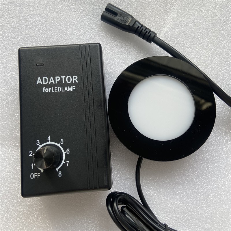 50mm Microscope Bottom Light Supplementary Source LED Lamp 90V-265V 3 ...