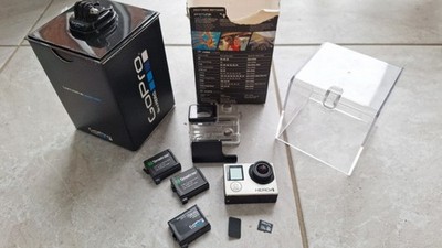 GoPro HERO4 Black Edition 4K HD 12MP Action Camera + 32GB SD Card | eBay UK