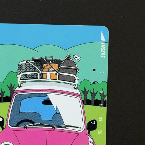 Austin Rover Japan Mini Car Vintage Telephone Calling Card World Famous ...