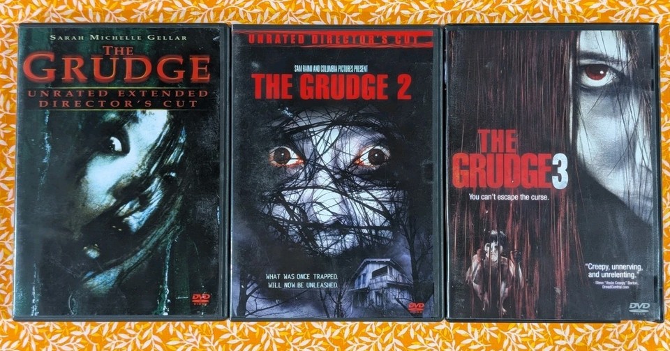 THE GRUDGE Trilogy Lot of 3 DVDS Horror Movies Directors Cut | eBay