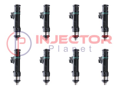 Set of 8 Bosch 0280158083 injector 06-11 Cadillac DTS 4.6L Northstar ...