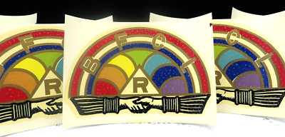 VTG Masonic Int'l Order of the Rainbow for Girls IORG Decals 5 with ...