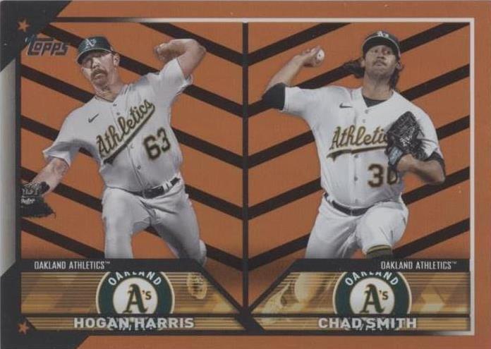 2023 Topps Update Series - Rookie Combos Hogan Harris, Chad Smith #US49 ...