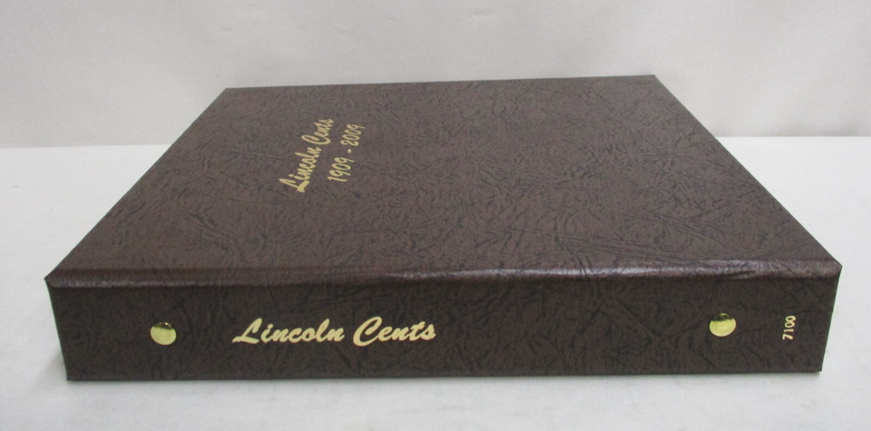 Dansco Coin Album #7100 Lincoln Cents 1909-2009 No Proofs 8-Page Album ...