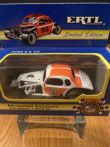 Nutmeg ERTL Jack Johnson Car # 12 Modified Legend 1:64 Scale Issue #6 ...