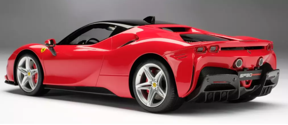 Ferrari SP90 HyperCar SuperCar Exotic LeMan Race Car Custom Built1 ...