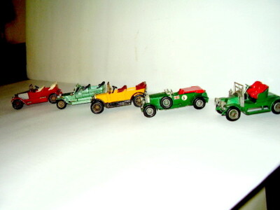 Matchbox Famous Cars of Yesteryear Set of 5 | eBay