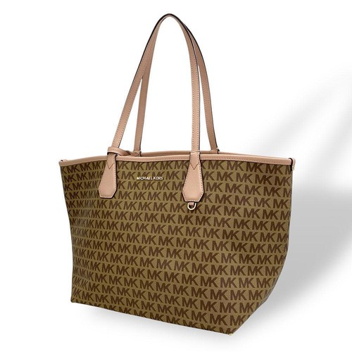 MICHAEL KORS Reversible Tote Bag MK Pattern | eBay