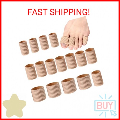 Toe Cushion Tube Toe Tubes Sleeves Soft Gel Corn Pad Protectors for ...