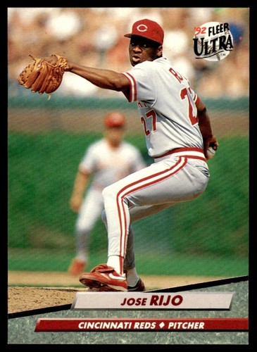 1992 Fleer Ultra #196 Jose Rijo Cincinnati Reds | eBay