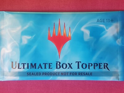 Magic The Gathering ULTIMATE MASTERS BOX TOPPER New Sealed Booster Pack ...