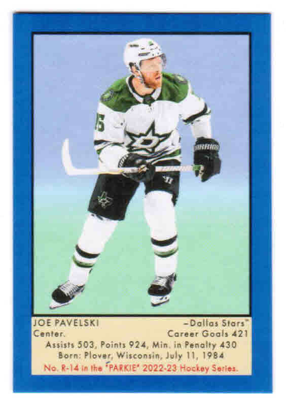 22/23 2022 PARKHURST CHAMPIONS HOCKEY 51 RETROS BLUE MINI CARDS R-XX U ...