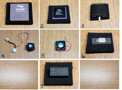 Intel 486 DX4, Intel Overdrive DX20DP66 - Cooling Fan - 7 Choices | eBay