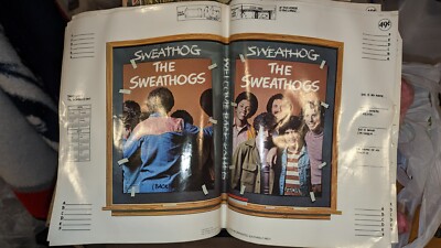 Welcome Back, Kotter THE SWEATHOGS Unused Book Cover 1976 Wolper Org ...
