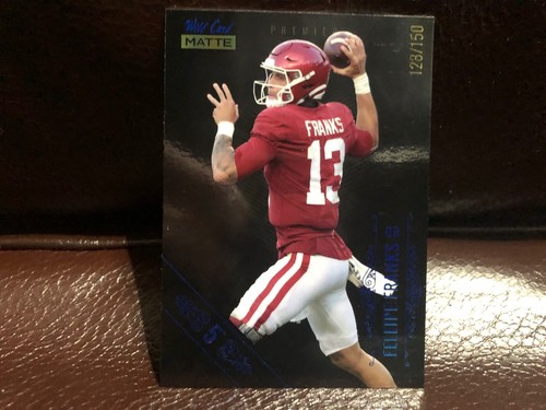 2021 Wild Card Blue Stripe 5 Feleipe Franks Numbered 128/150 #MBC-27 ...
