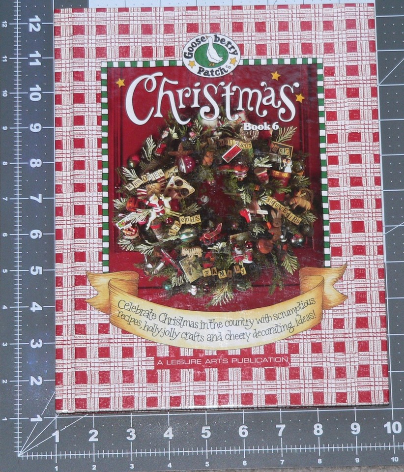 cookbook, Gooseberry Patch Christmas: Book 6 Leisure Arts recipes ...