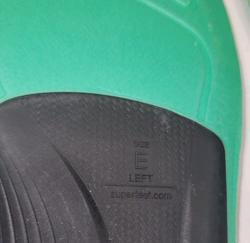 Superfeet Run Support High Arch Insoles High Arch Support -E- 9.5-11 M ...