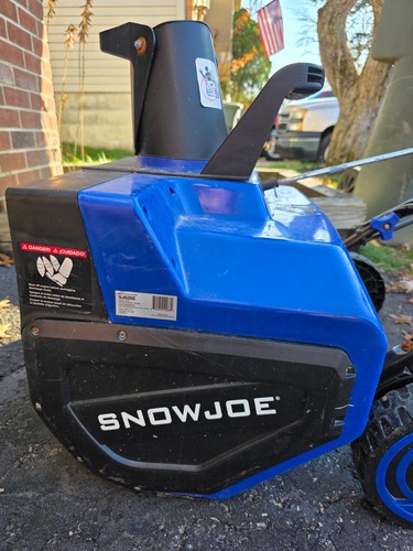 SnowJoe SJ626E Electric Walk-Behind Single-Stage Snow Blower 22-inch ...