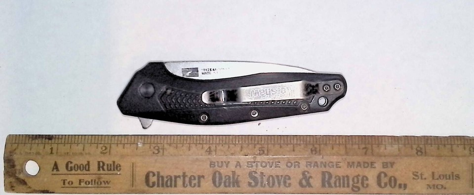 Kershaw 1812 Dividend Assisted Opening Folding Knife Made in the USA | eBay