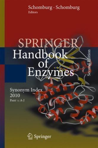 Springer Handbook of Enzymes : Synonym Index 2010, Hardcover by ...