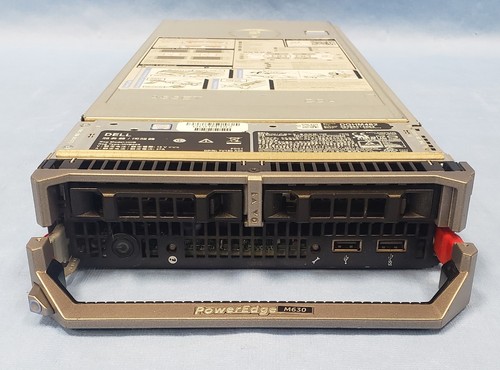 Dell PowerEdge M630 2x 2.5” CTO Blade Server 2x Heatsink X520 10G NDC ...