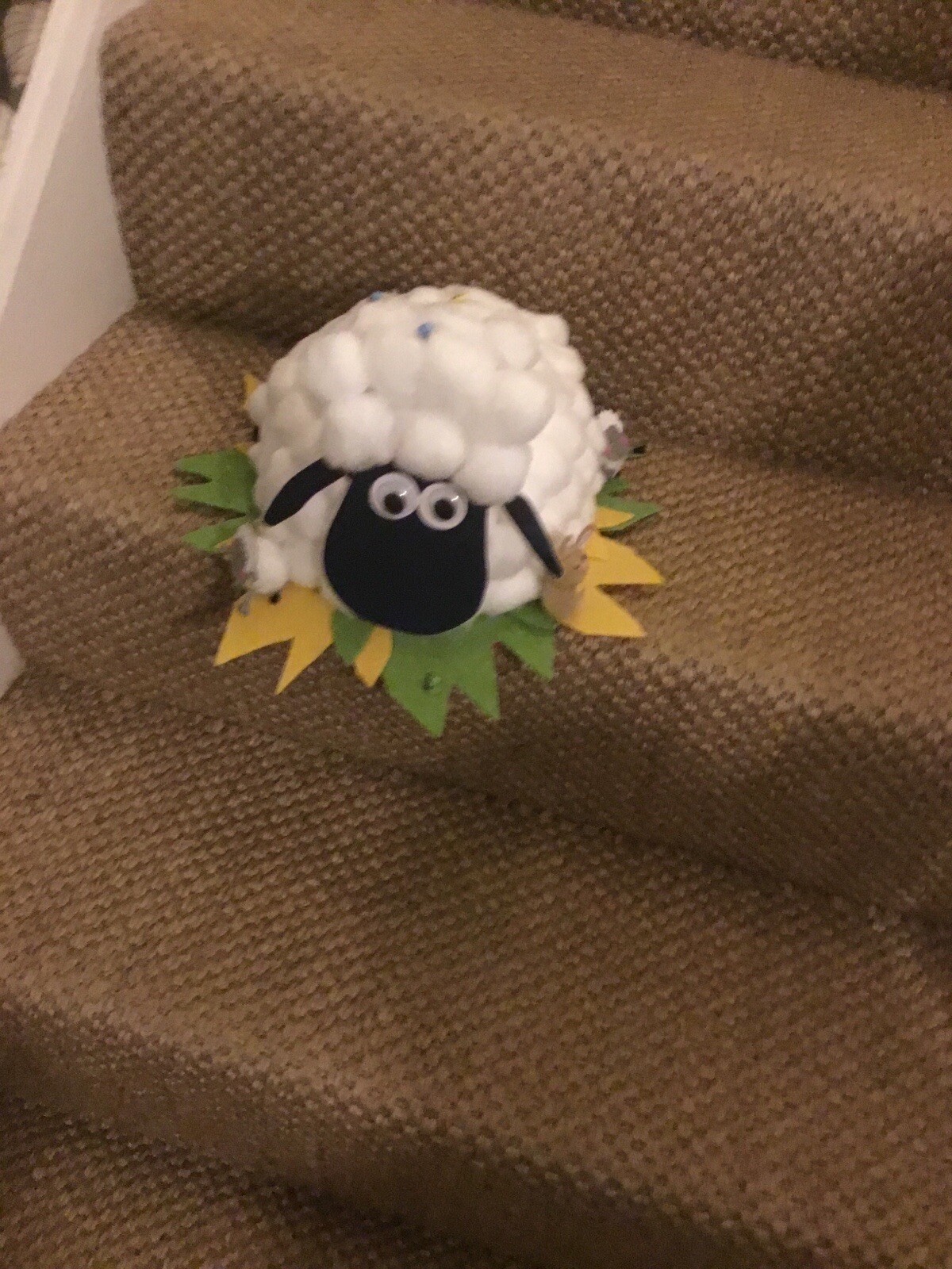 Saun The Sheep Easter Hat Bonnet Hand Made, ready made | eBay UK