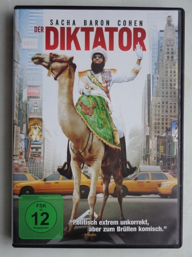 Der Diktator °Sacha Baron Cohen ° FSK 12 ° DVD | eBay.de