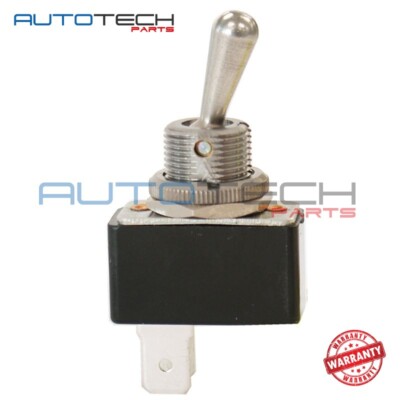 SWITCH TOGGLE 10AMP @ 12V 2 POSITION OFF, ON SPST 2 BLADE TERMINALS ...