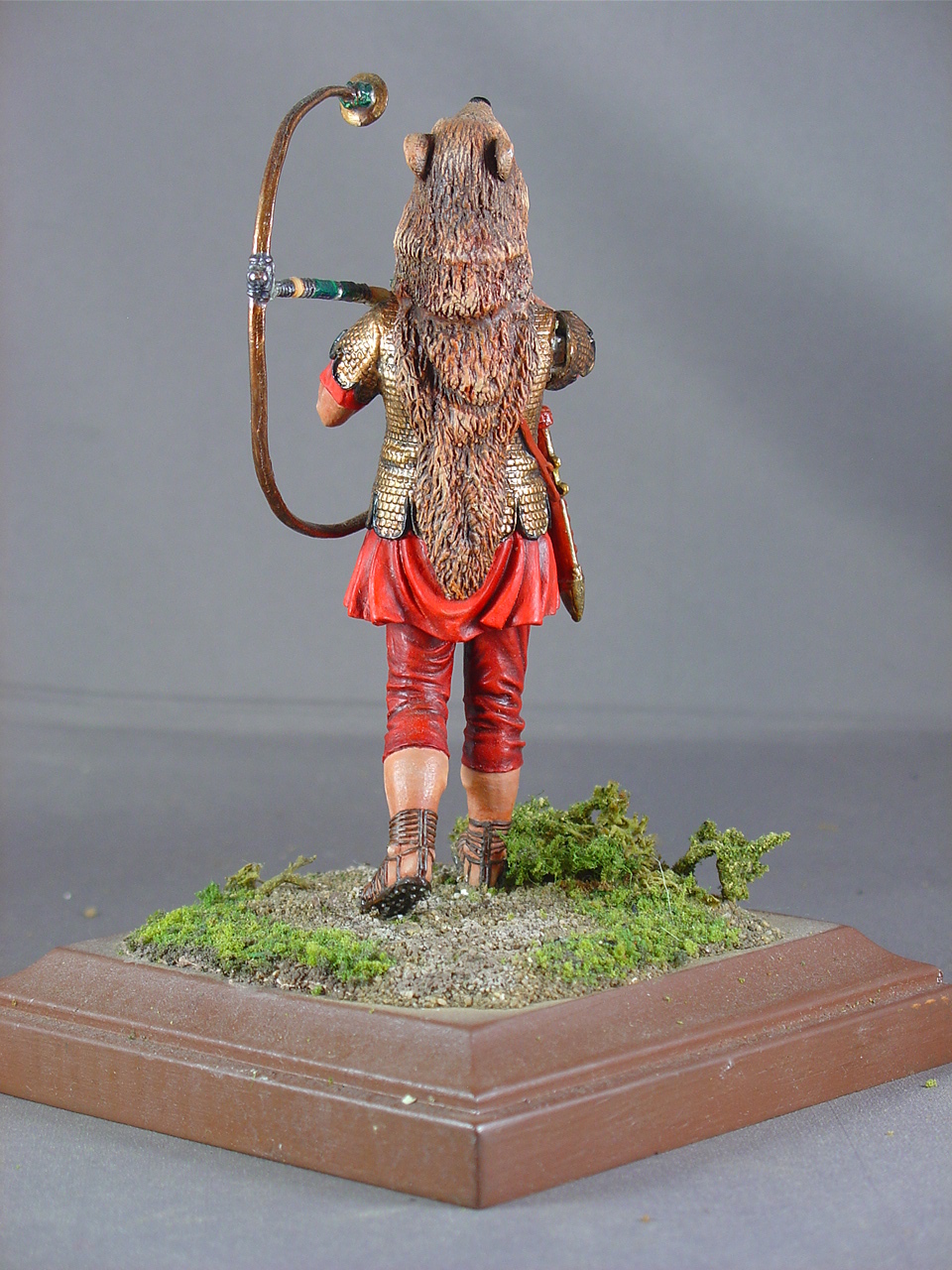 120mm Pegaso Roman Legionary Cornicen Cornu Horn model figure miniature ...