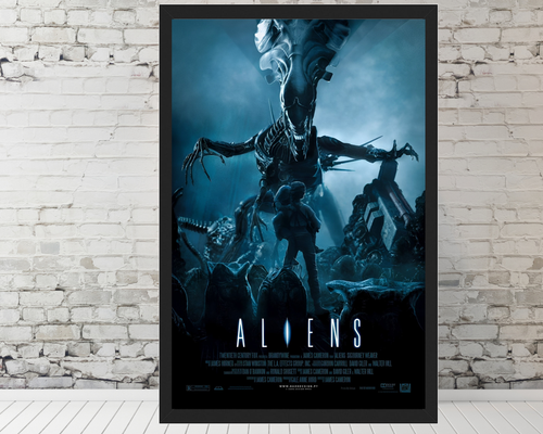 Aliens movie poster - Sigourney Weaver poster, Alien poster 11x17 ...