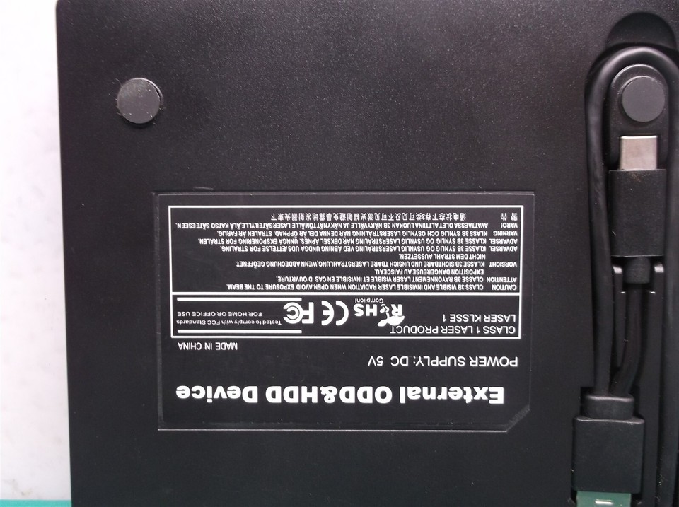 External ODD & HDD Device with usb-a and usb-c ports | eBay