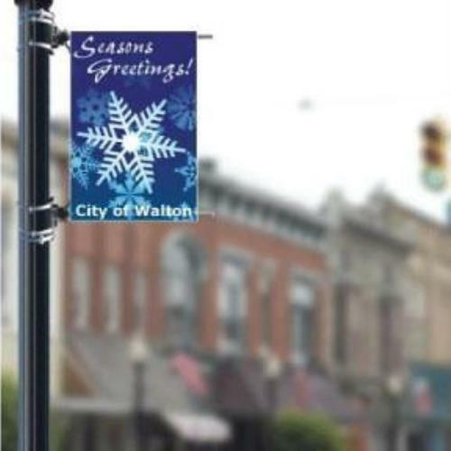 Standard Size Pole Banners 30"x60" Custom Pole Banner | VictoryStore