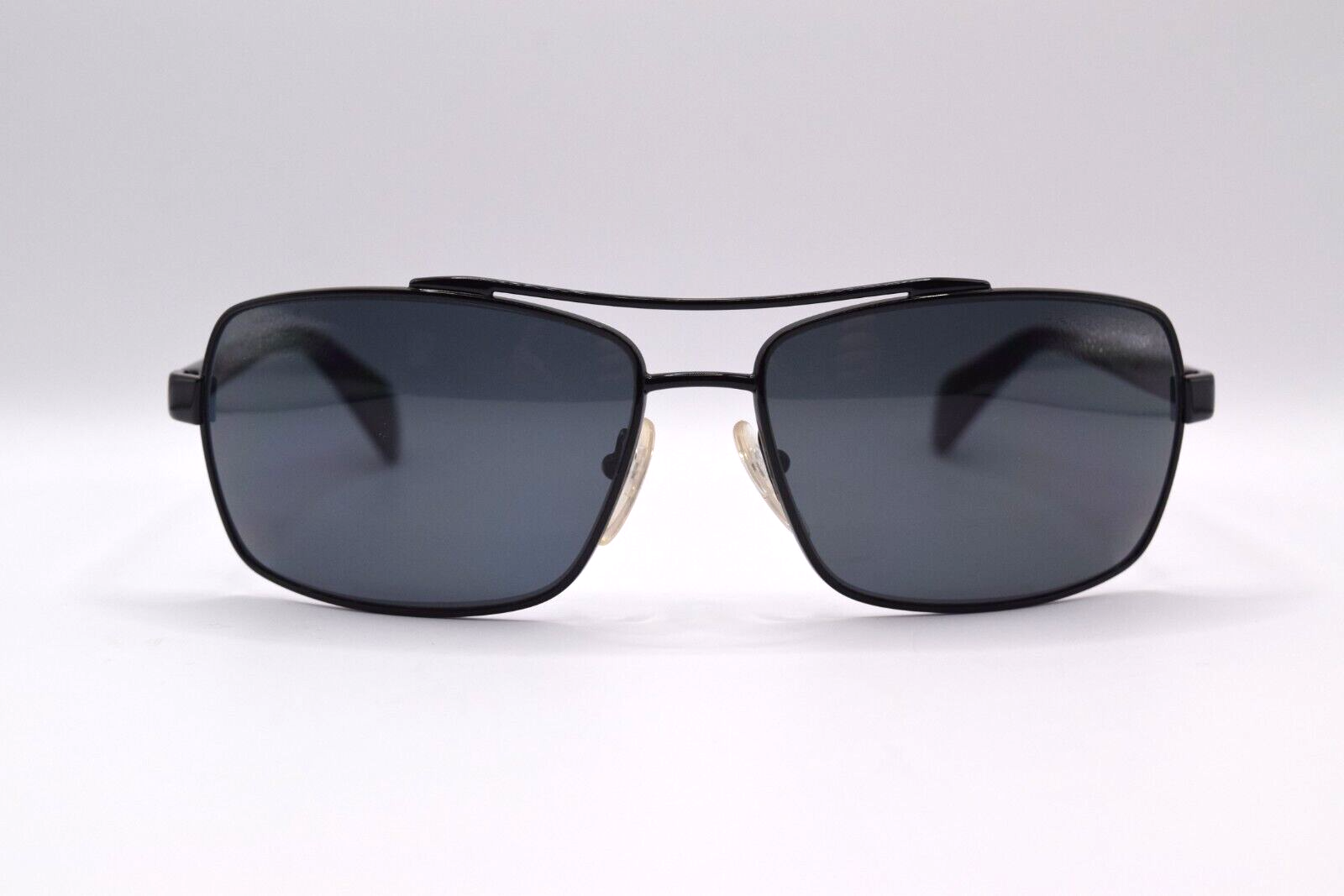 Prada Mens Polarized Sunglasses SPR 55Q 63-15-130 7AX-5Z1 #1 | eBay