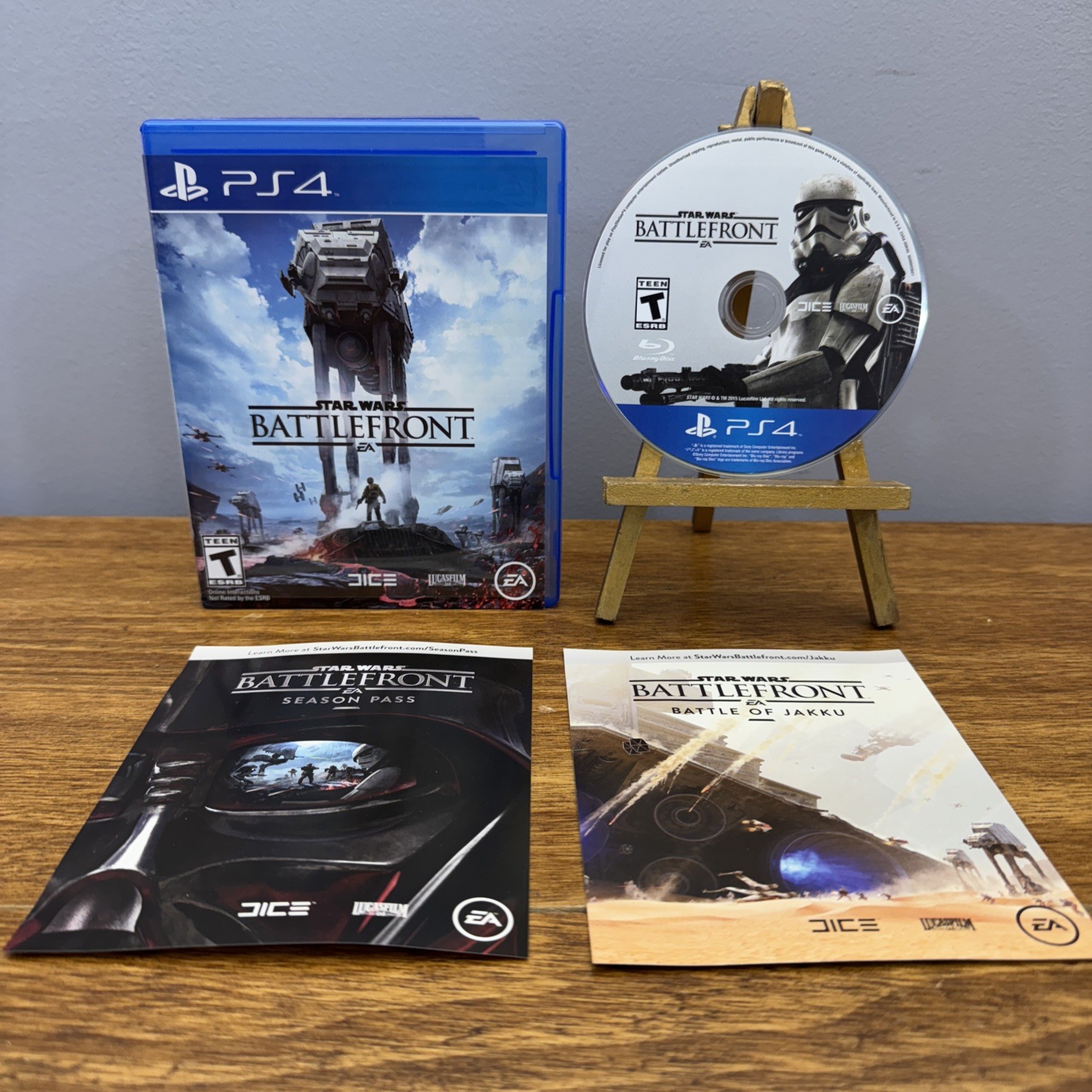 Star Wars Battlefront 1 & 2 Bundle (Sony PlayStation 4 PS4) CIB Tested ...