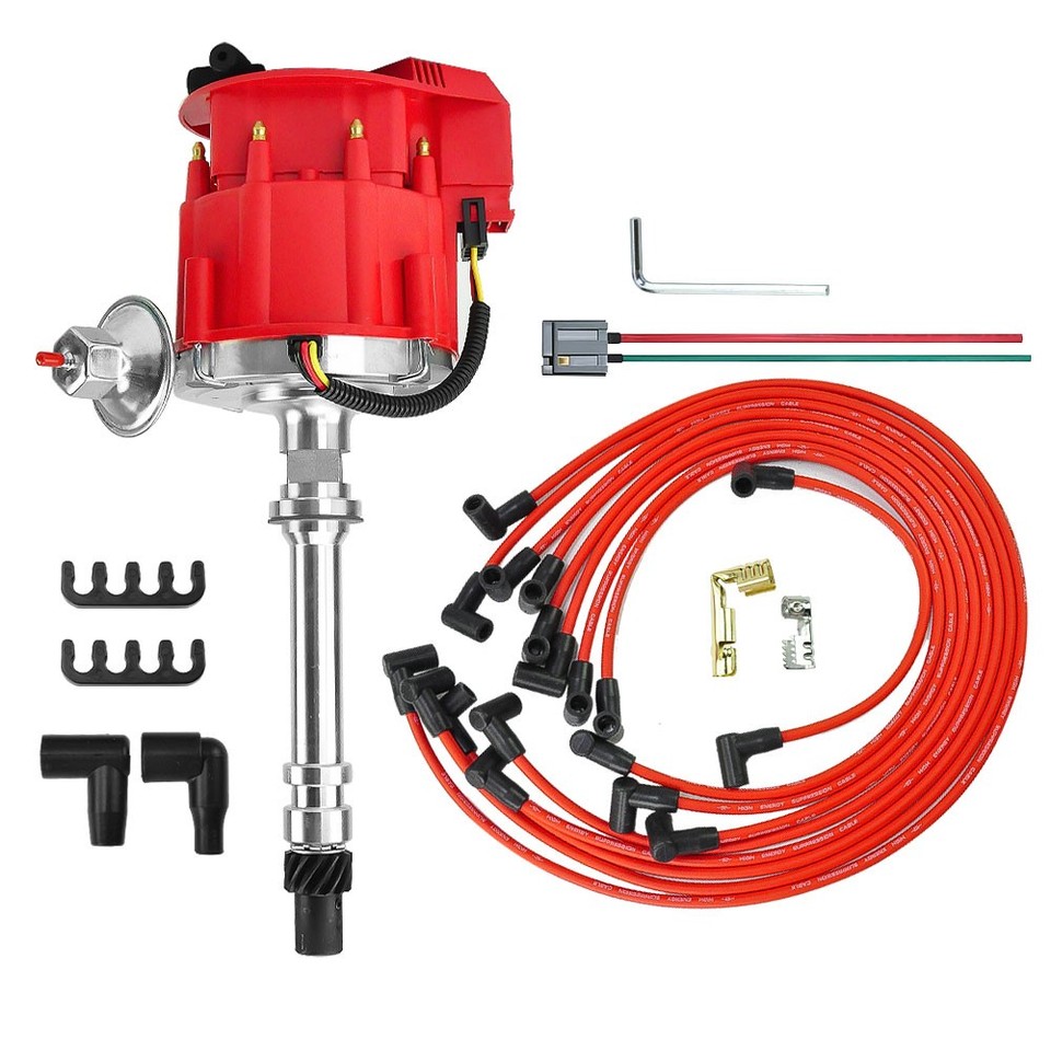 For Chevy SBC 305 350 BBC 454 Small / Big Block HEI Distributor Spark ...