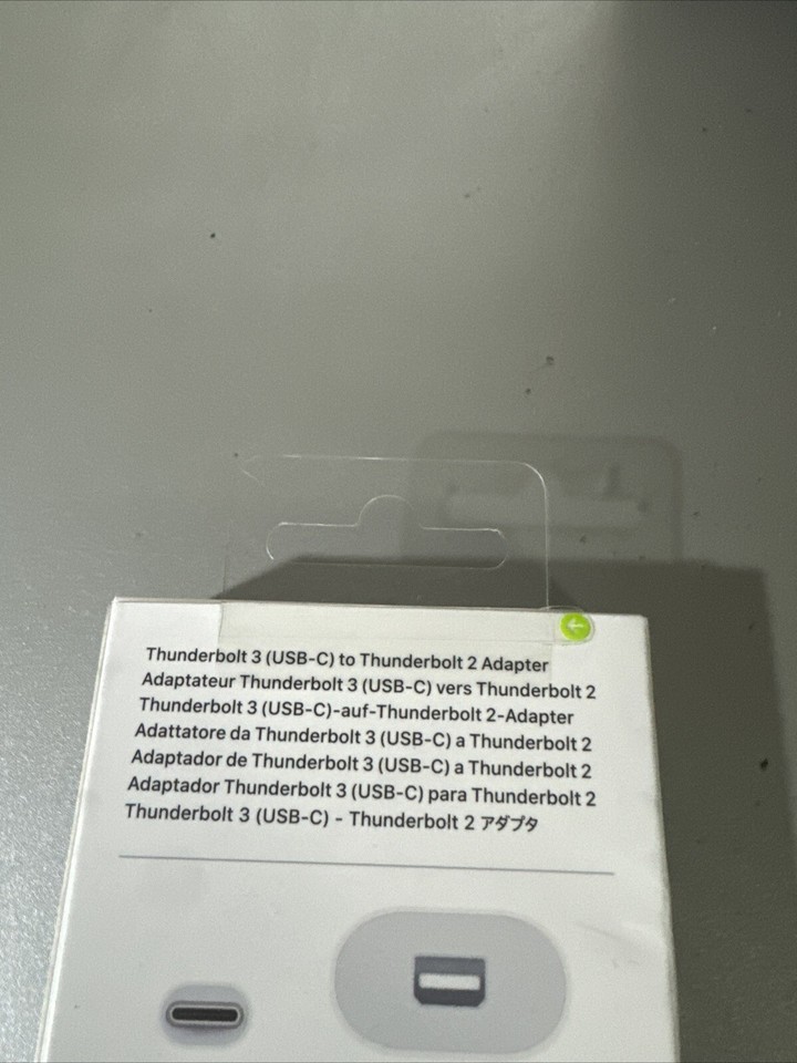Apple Thunderbolt 3 (USB-C) to Thunderbolt 2 Adapter MMEL2AM/A 4547597969908 | eBay