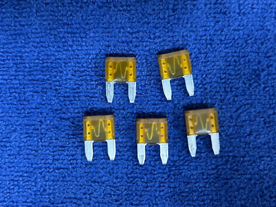 NEW - BUSSMANN BK/ATM-5 FUSE, 5A, 32V, FAST ACTING (LOTS OF 5) (ENG-06 ...