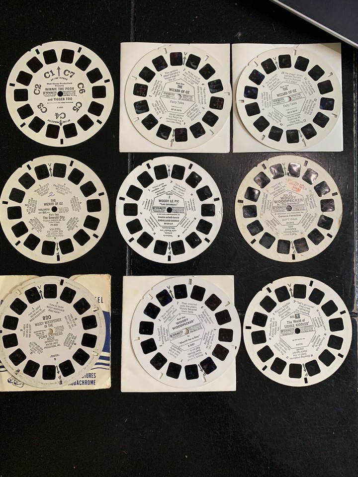 Single View master Reels Your Choice- Cartoons & TV Singles Complete ...