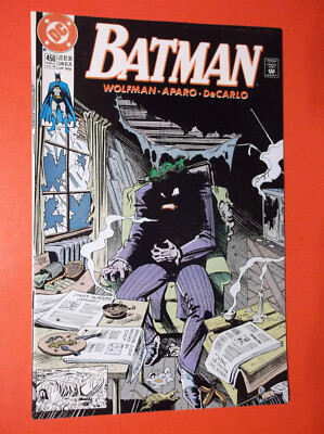 BATMAN # 450 - F/VF 7.0 - 1990 JOKER COVER & APPEARANCE - BRIEF JOKER ...