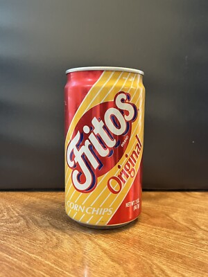 Vintage Canned Fritos (1991) Fritos In A Can | eBay