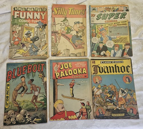 Lot of 6 Vintage 1940s Comics 1944-46 | eBay