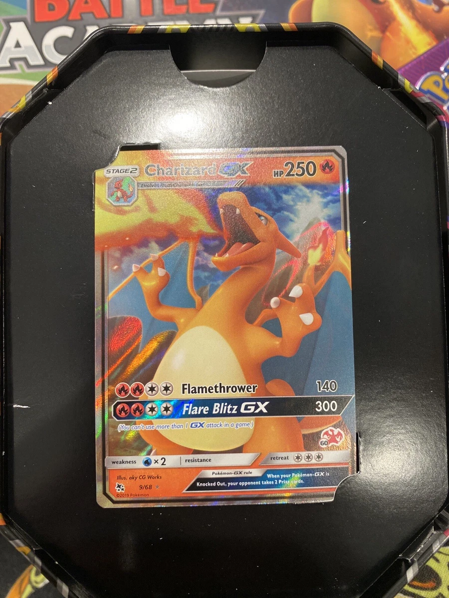 Charizard GX Rainbow Burning Shadows Gold Metal Pokemon, 50% OFF