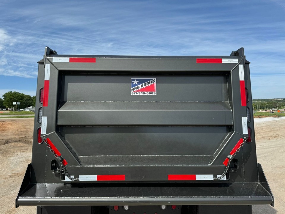 NEW 20' ELLIPTICAL DUMP BODY HARDOX 500 1/4 GAUGE PNEUMATIC TAILGATE ...