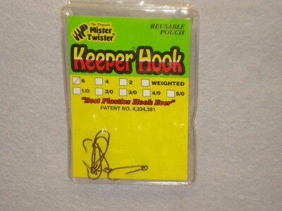 Mister Twister Keeper Hook, 5 Pack,Ssize 6, KH5-M6 | eBay