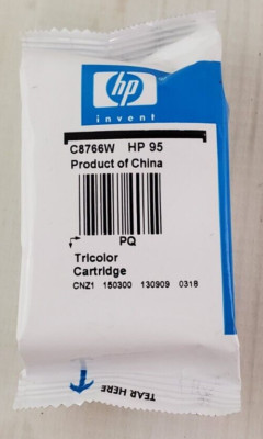 HP 95 (C8766W) Genuine Tri-Color Ink Cartridge | eBay