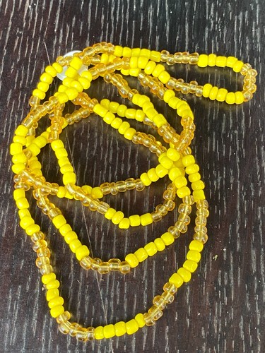 Orisha Oshun Collar Eleke Ifa Yoruba Religion Santeria Oshun Eleke ...